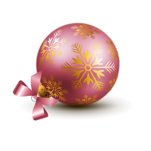 Новогодние игрушки — 50 картинок на прозрачном фоне в формате PNG для ...