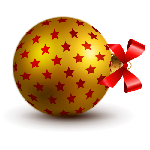 Новогодние игрушки — 50 картинок на прозрачном фоне в формате PNG для ...