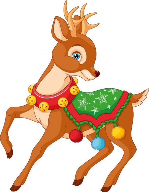 Новогоднее украшение «Олень» — Все для детского сада